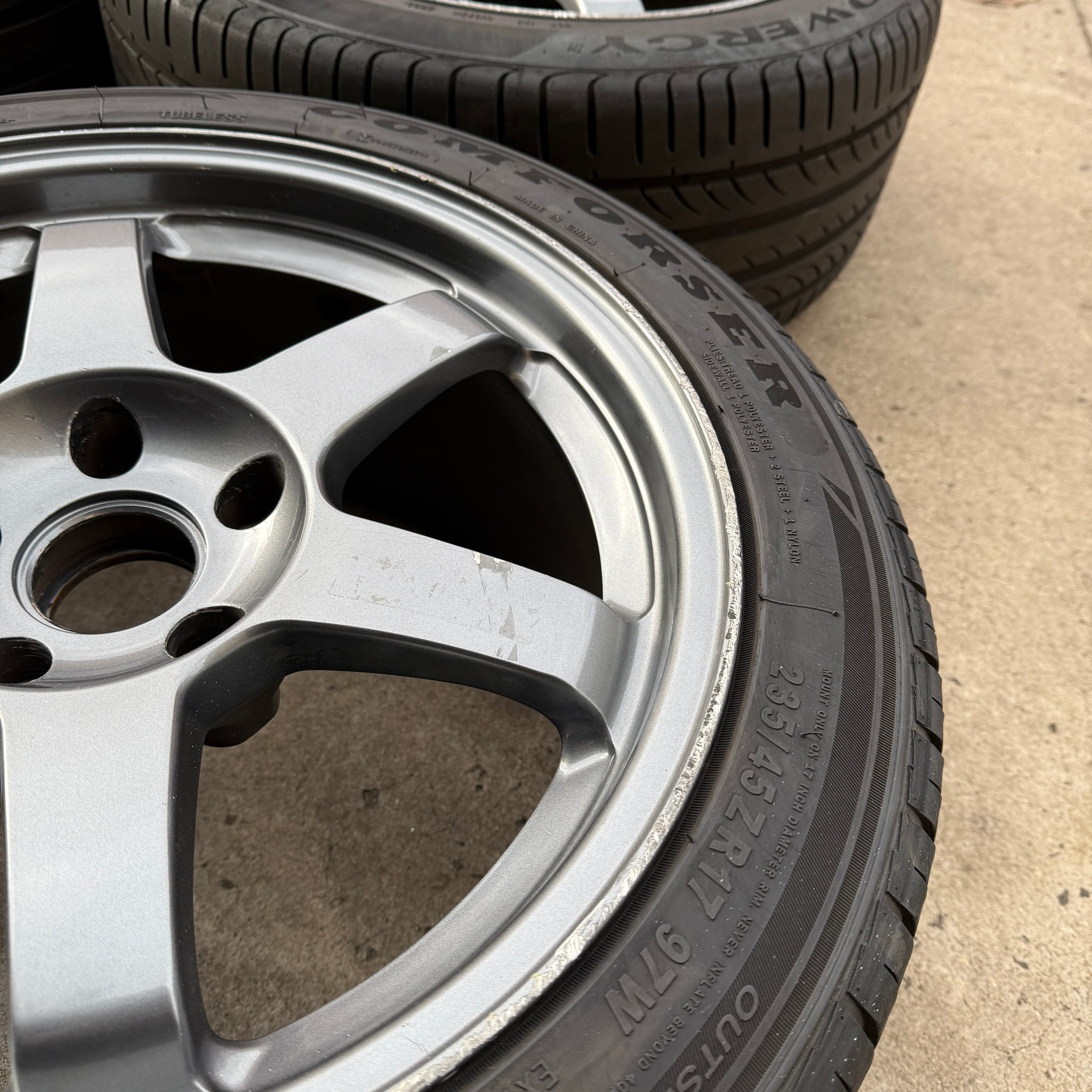 RAYS Volk Racing TE37 OG JDM Wheels 17x8.5+30 5x114.3 — Type R Performance