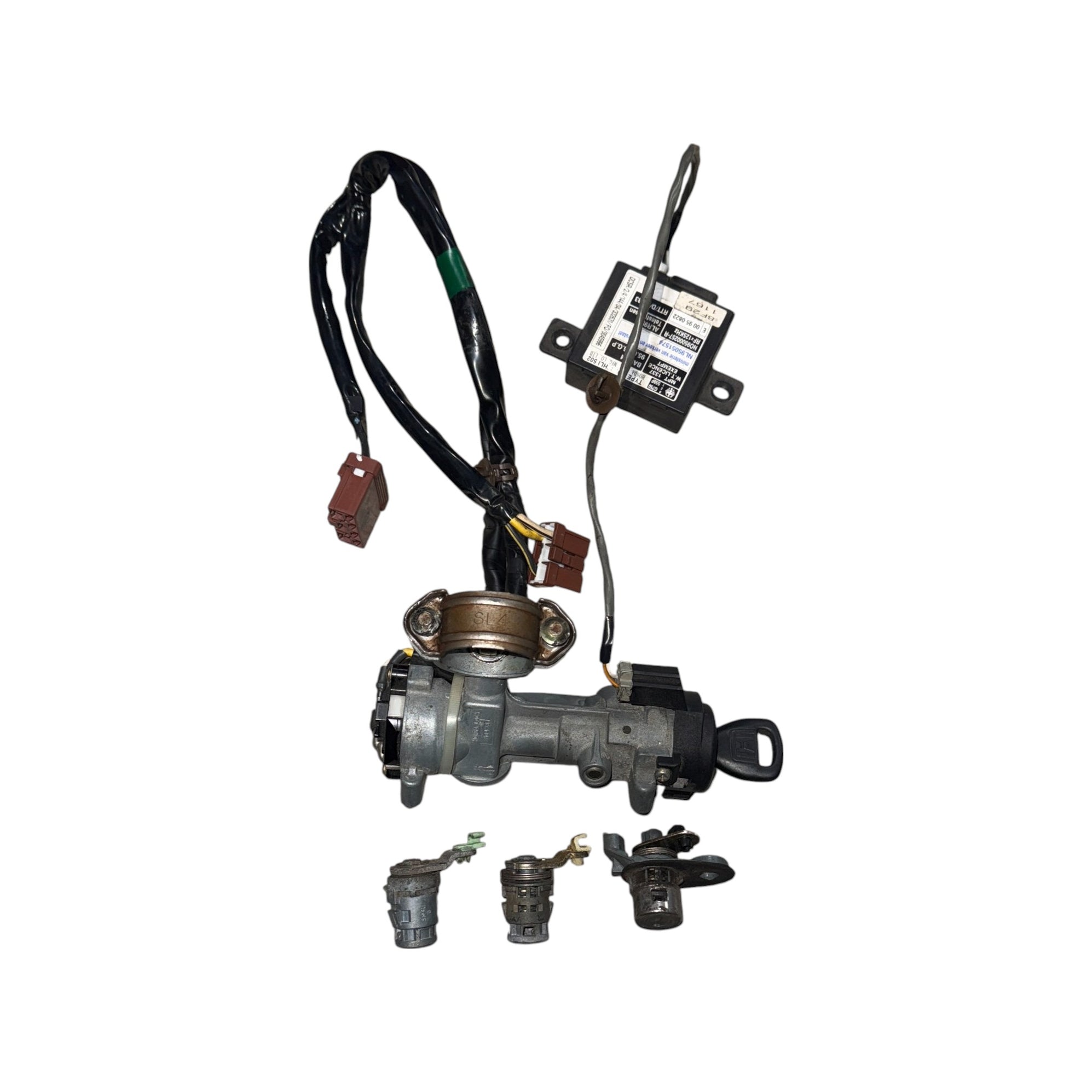 Ignition Barrel Key and Door Lock Set Honda Civic EK4 VTi-R 96-00 ...