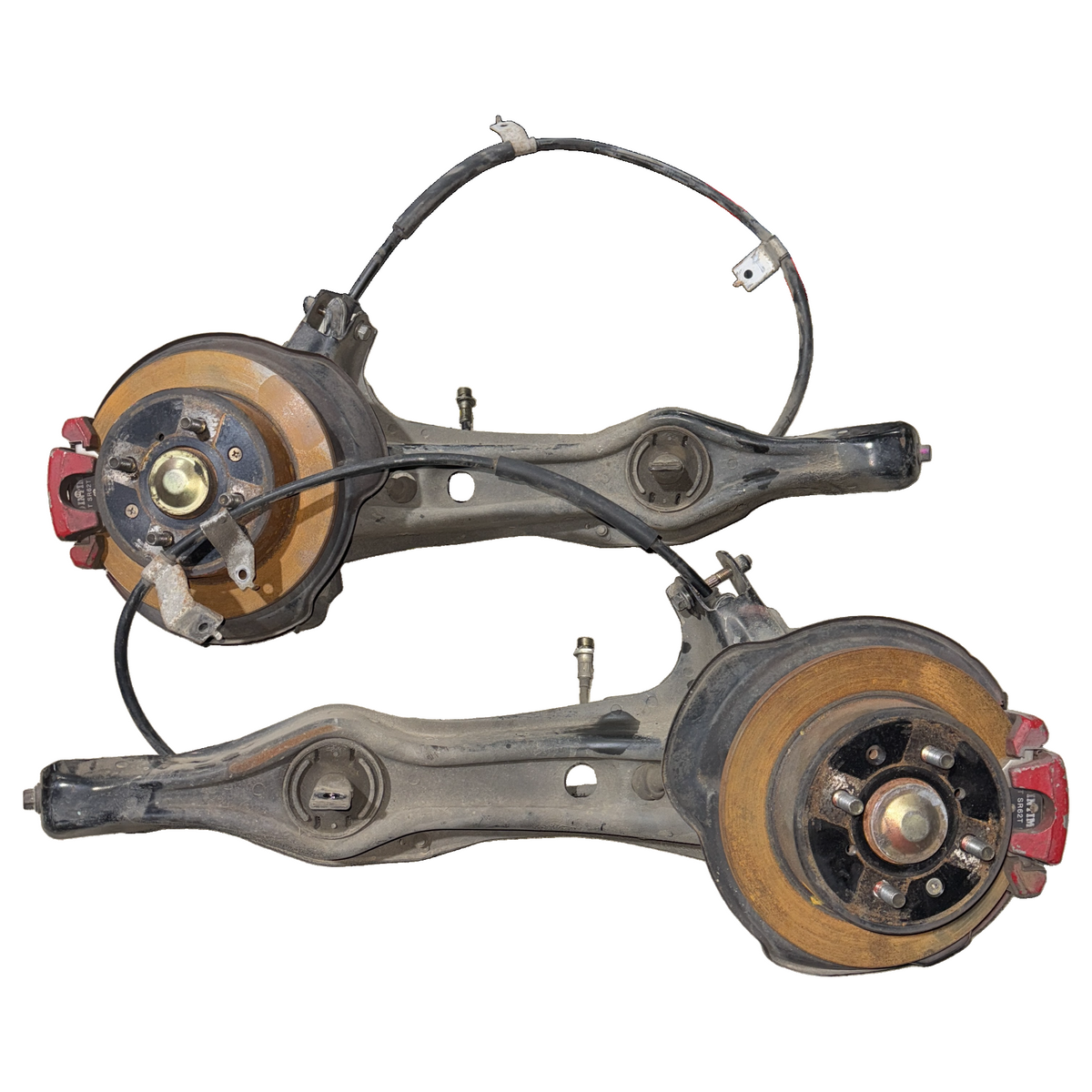 Rear Disc Brake Conversion Trailing Arms ABS 4x100 Honda Civic EG EK 9 ...