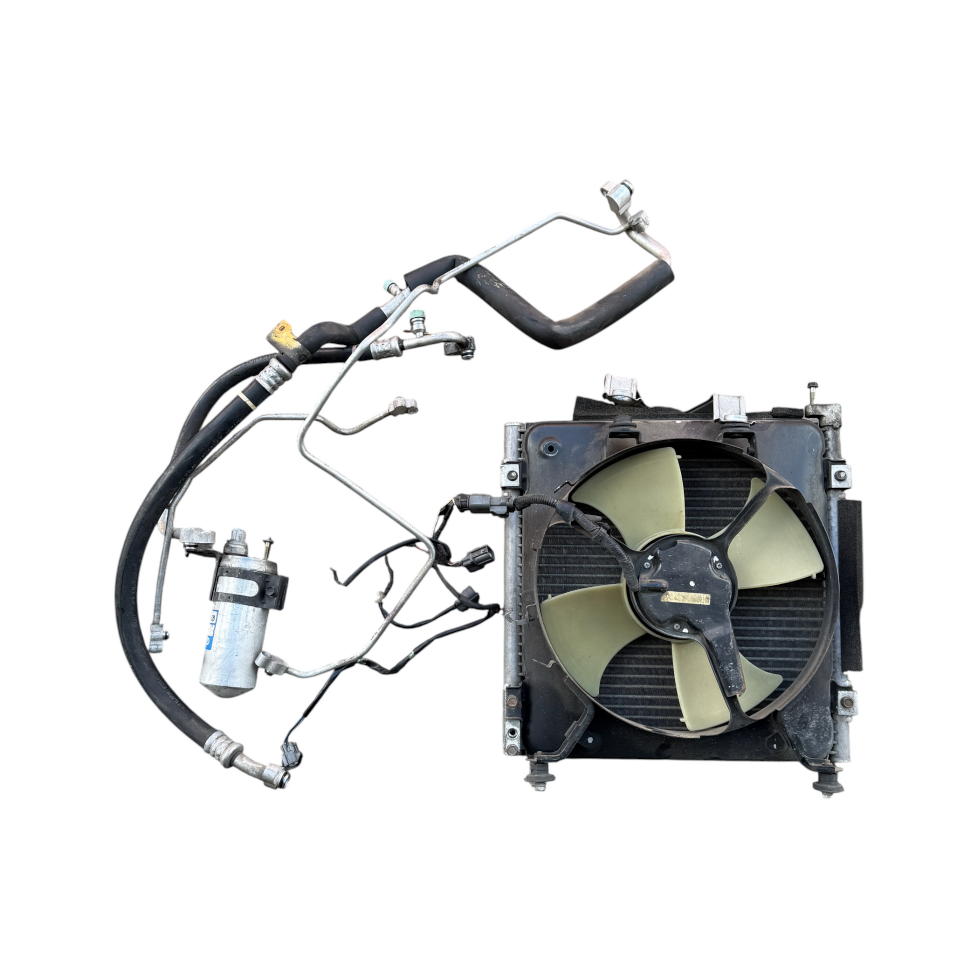 A/C AC Air Con Condenser Lines Kit B16A2 Honda Civic EK4 VTi-R 96-00 ...