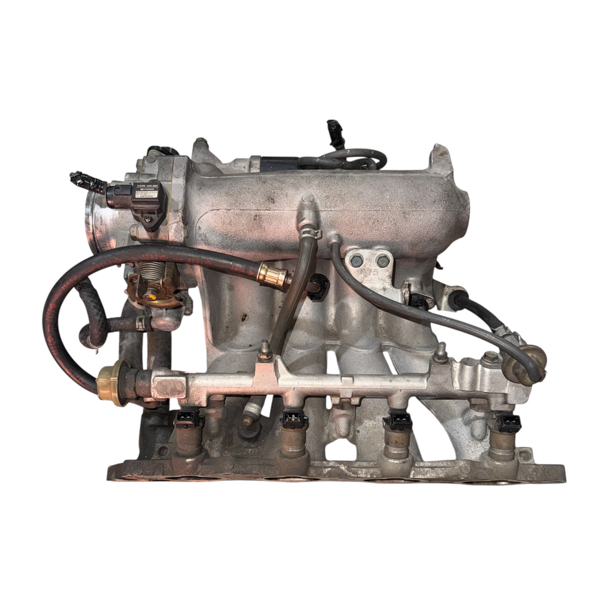 P75 Complete Intake Manifold Throttle Body Fuel Rail B18B Honda Integr ...