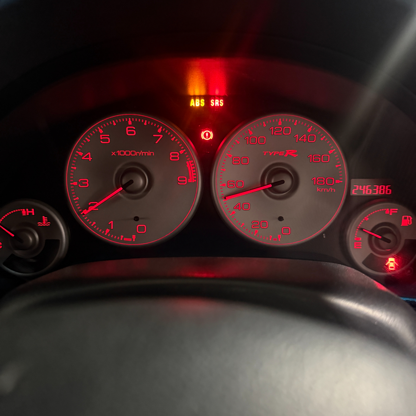 Instrument Gauge Cluster Manual JDM Honda Integra DC5 Type R 246,386 k ...