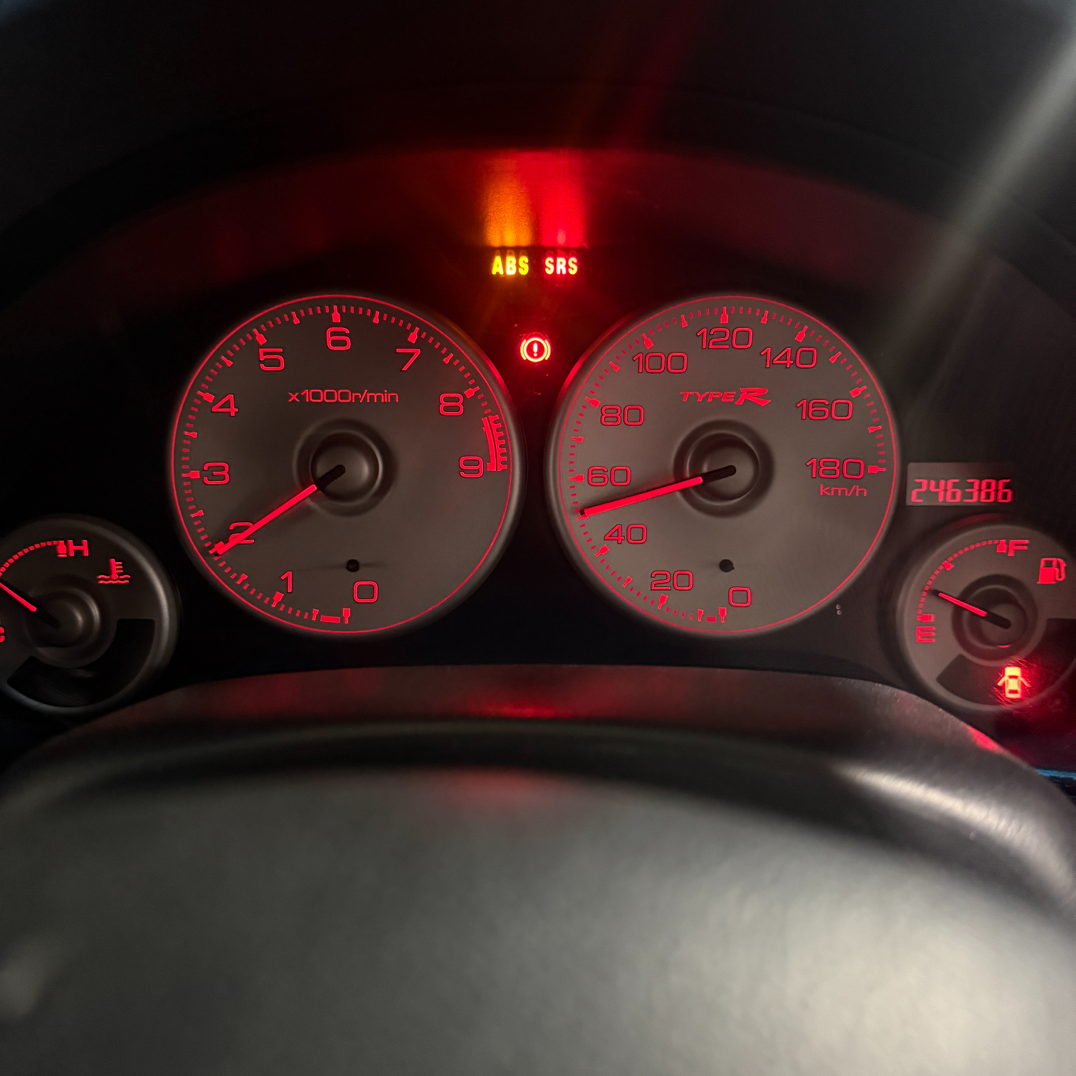 Instrument Gauge Cluster Manual JDM Honda Integra DC5 Type R 246,386 k ...