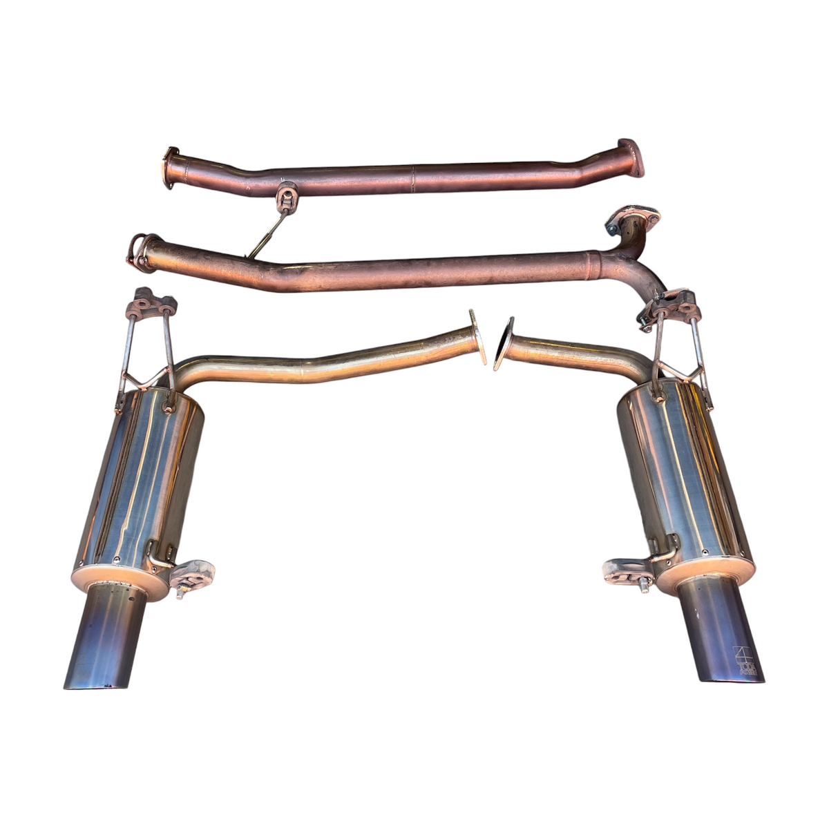 Toda Racing High Power Muffler Cat Back Exhaust Honda Accord Euro CL7 ...