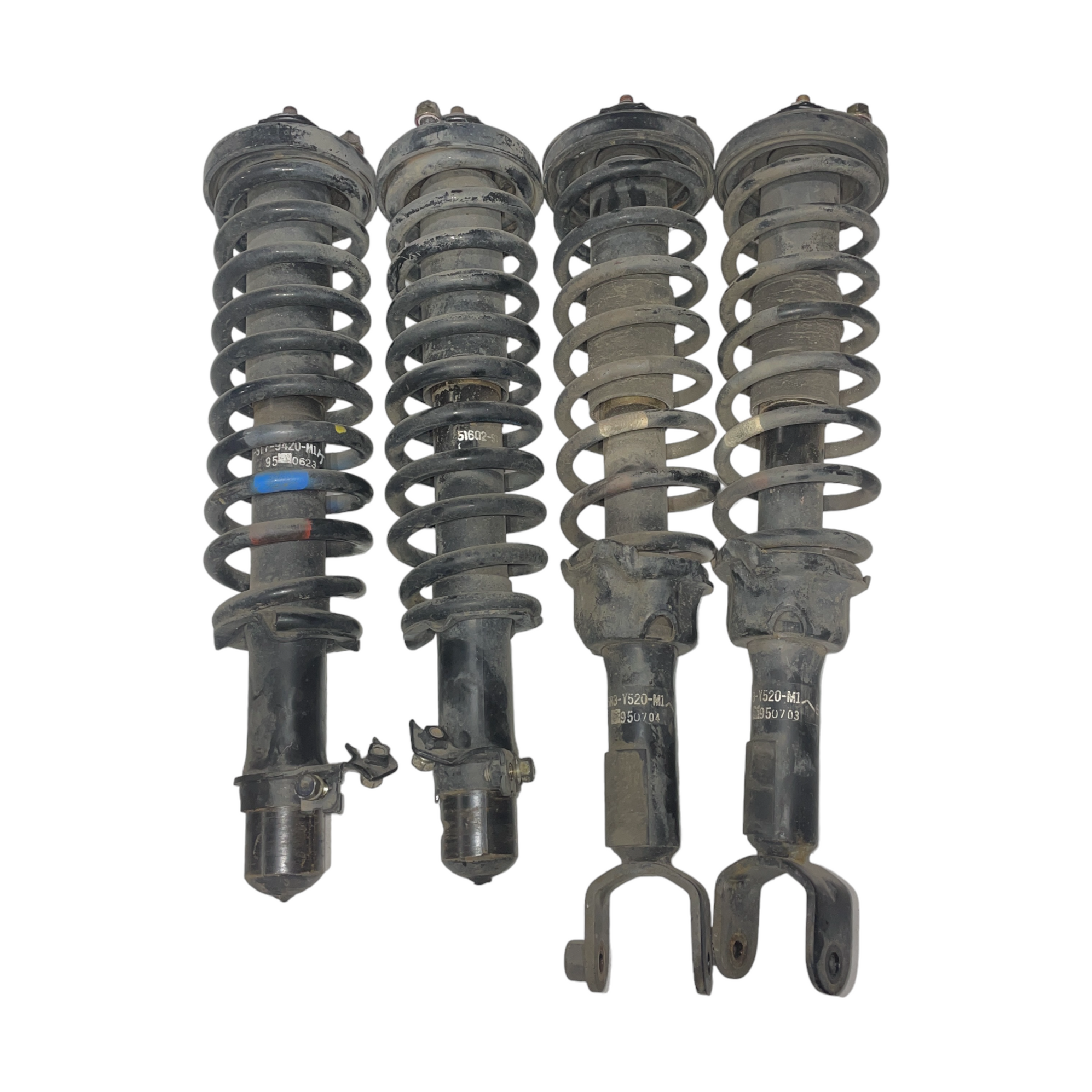 Stock Shock Absorbers Struts Suspension Rear Fork Honda Civic EG 92-95 ...