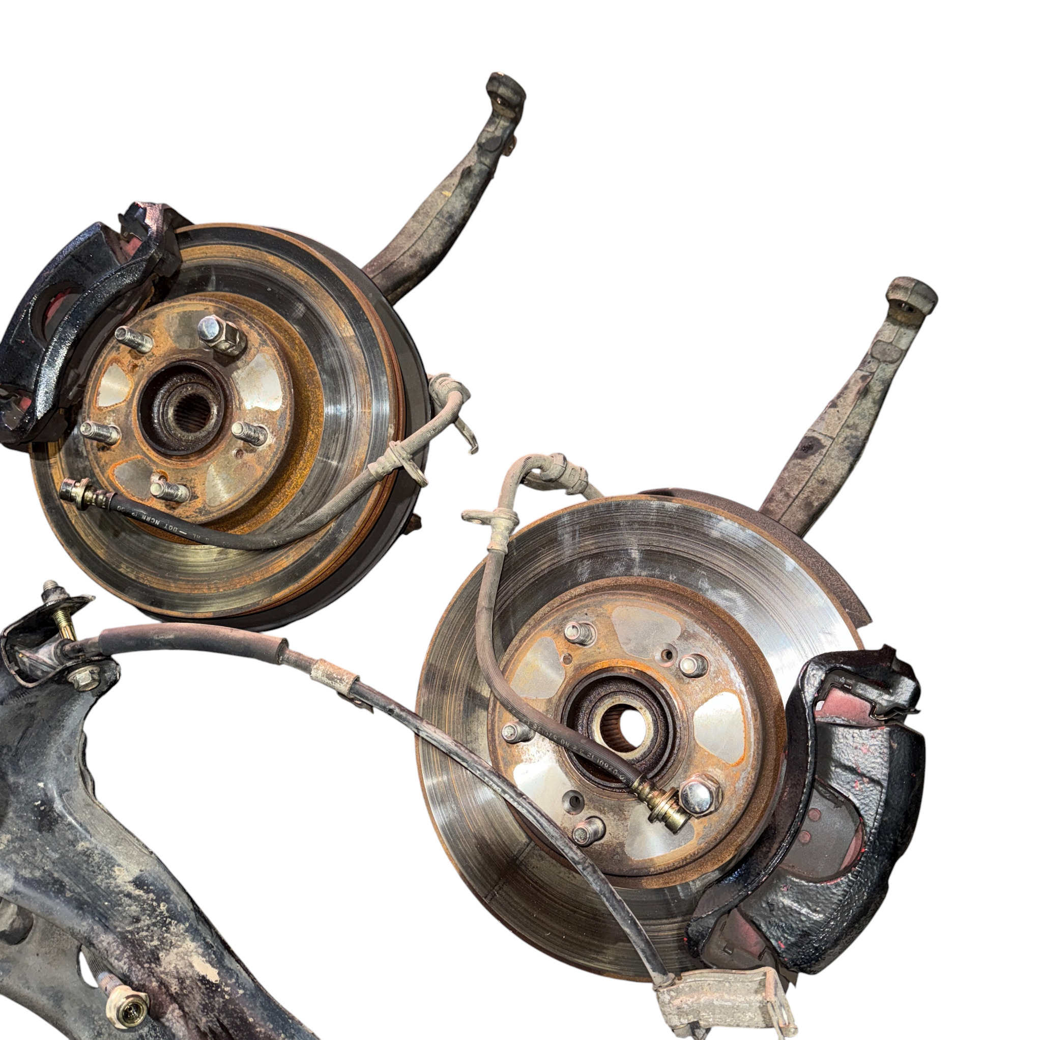 5 Stud Lug Conversion Front Rear Hubs Trailing Arms 5x114.3 Honda Inte ...