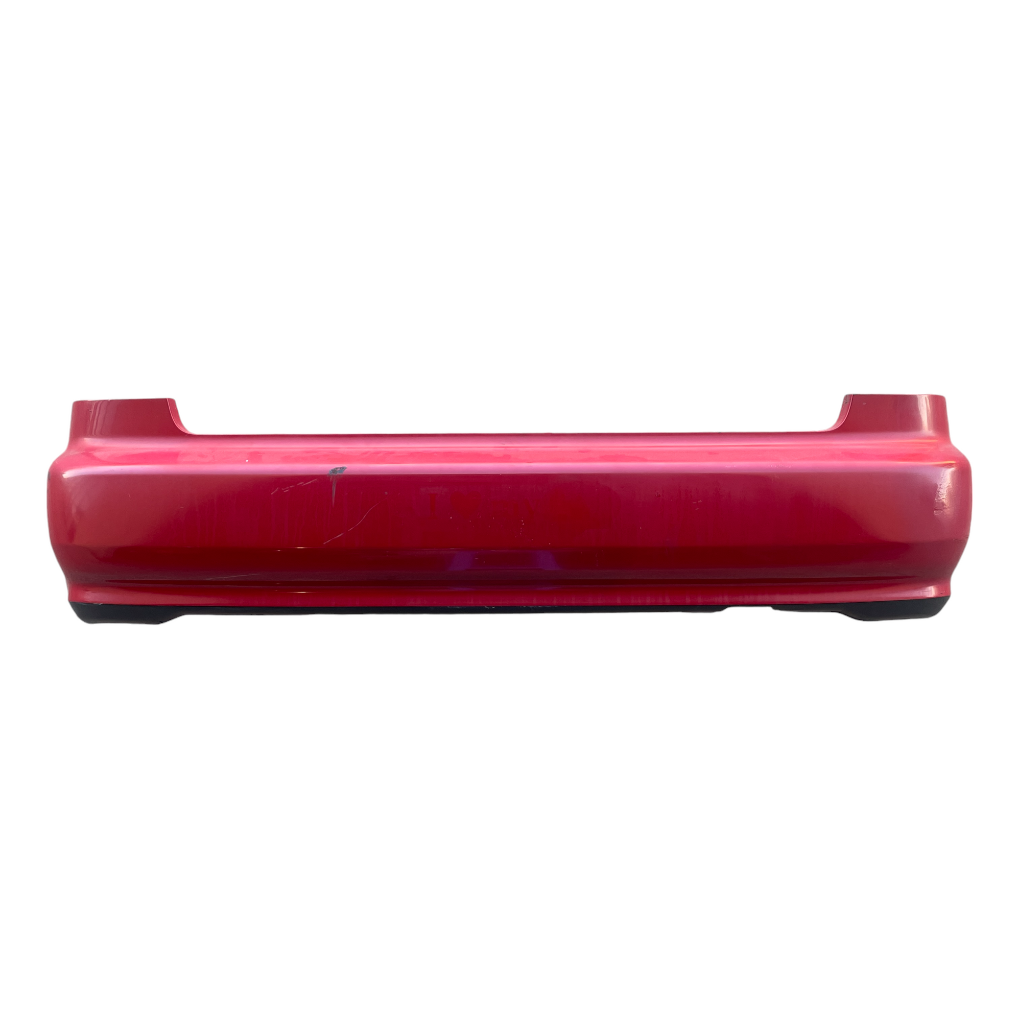 Rear Bumper Red Honda Civic EG Hatch 92-95 — Type R Performance