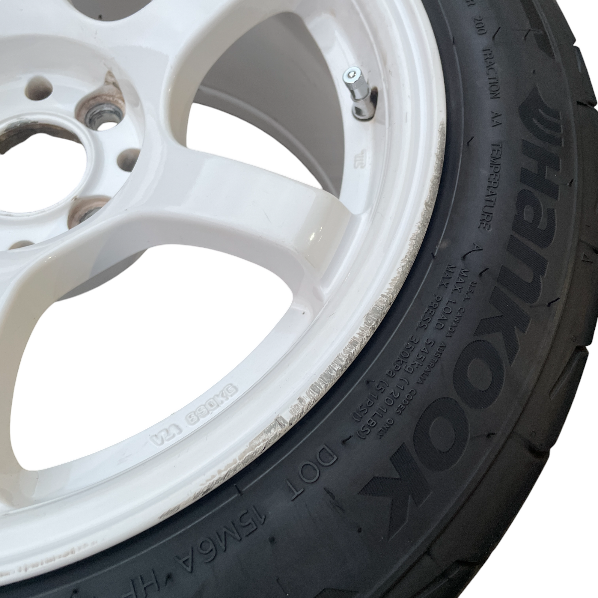 RAYS Gramlights 57DR Wheels 15x8+28 4x100 White — Type R Performance