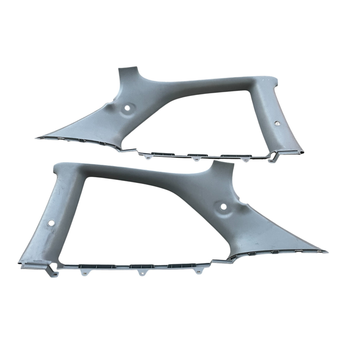 Rear Quarter Panel Window Interior B-Pillar Trim Dark Grey Honda Civic ...