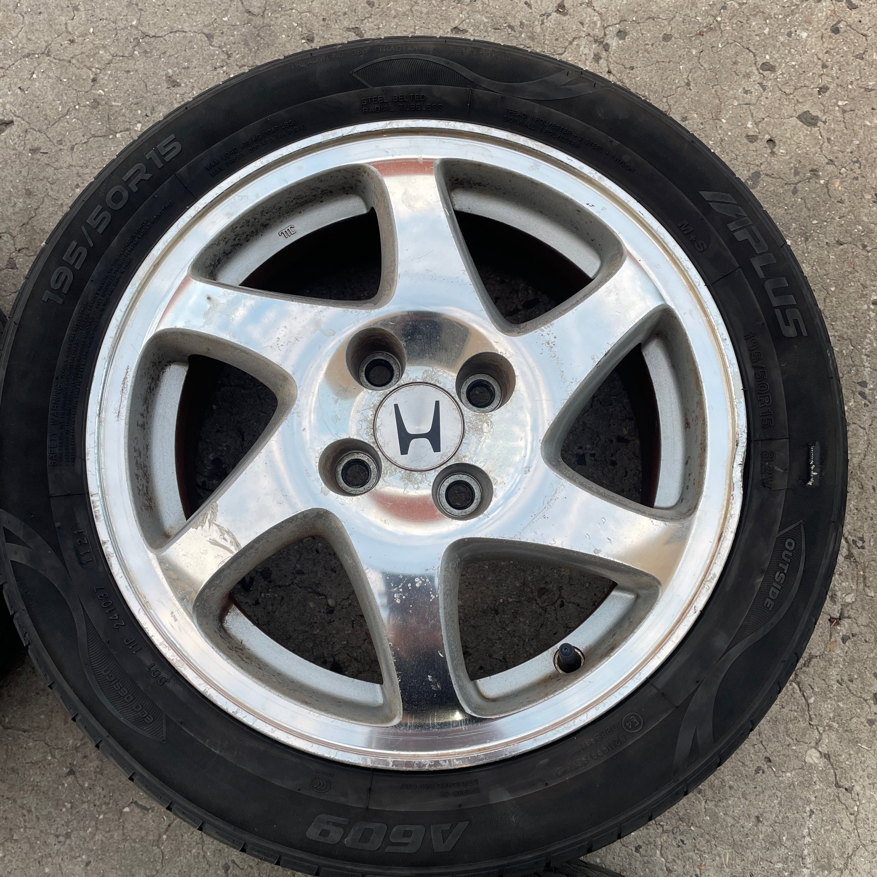 Honda Integra DC2 Blades 15" Wheels 15x6+45 4x100 — Type R Performance